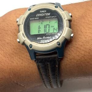 Timex | Accessories | Vintage Blue Digital Timex Watch | Poshmark